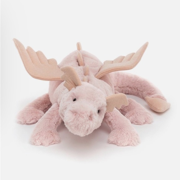 Jellycat | Toys | Jellycat Really Big Rose Dragon Stuffed Animal | Poshmark